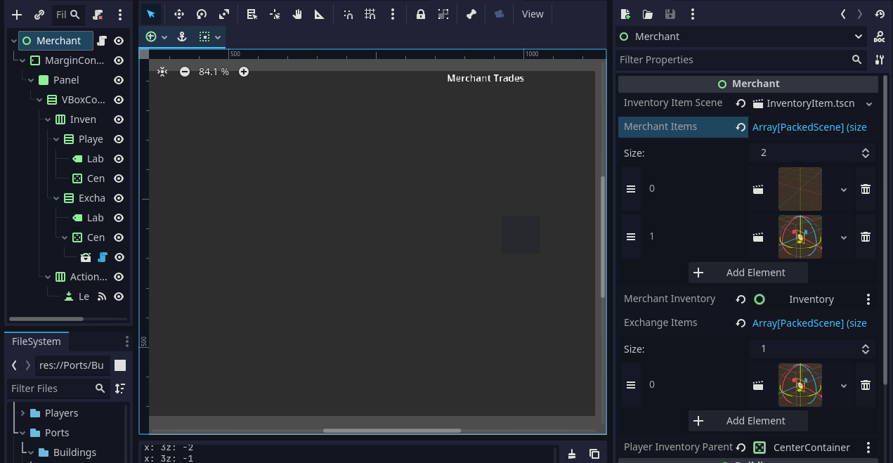 Making Merchant (Trading) System in Godot | gameidea