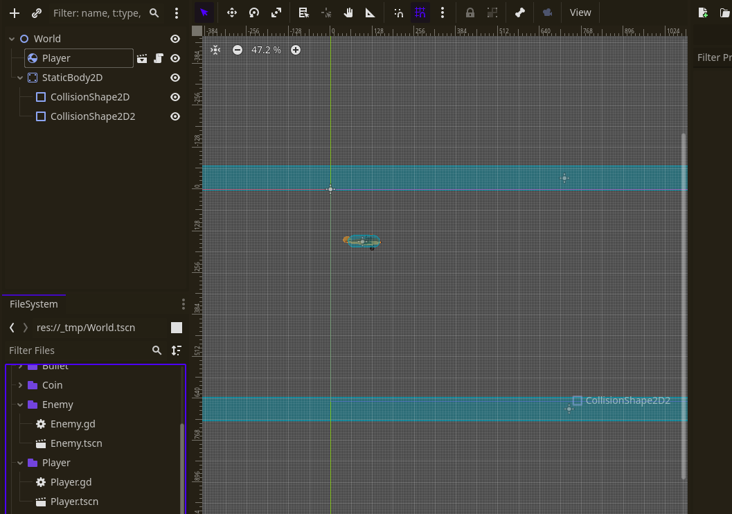 Making 2D Airplane Shooter Game in Godot | gameidea