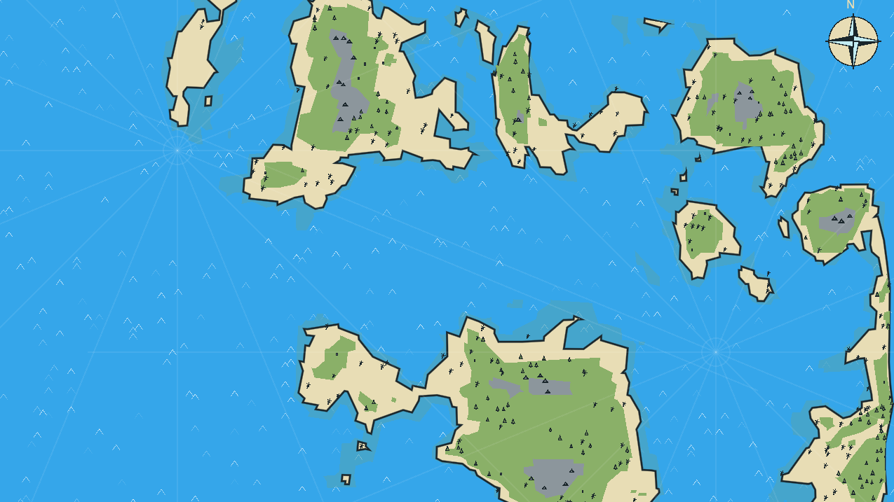 Making 2D Procedurally Generated Pirate Map | gameidea
